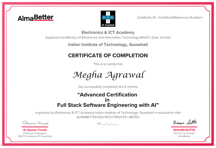 Full Stack Developer Course Online (IIT) - AlmaBetter